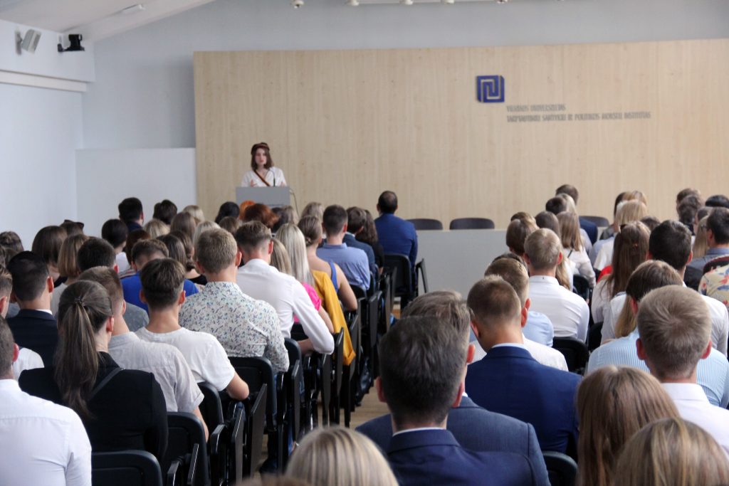 Mokslo metų pradžios šventė VU TSPMI magistro studentams - TSPMI